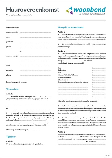 Winkel | Woonbond